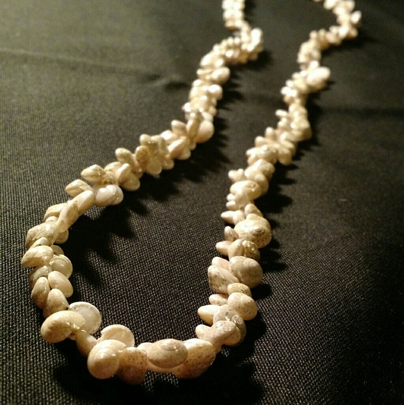 Jewelry | Long Sea Shell Necklace Beach Islander Vibes | Poshmark